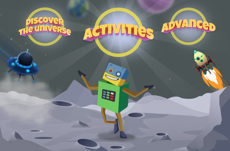 RoboGarden | Coding Activities: Advanced Level: Discover the Universe